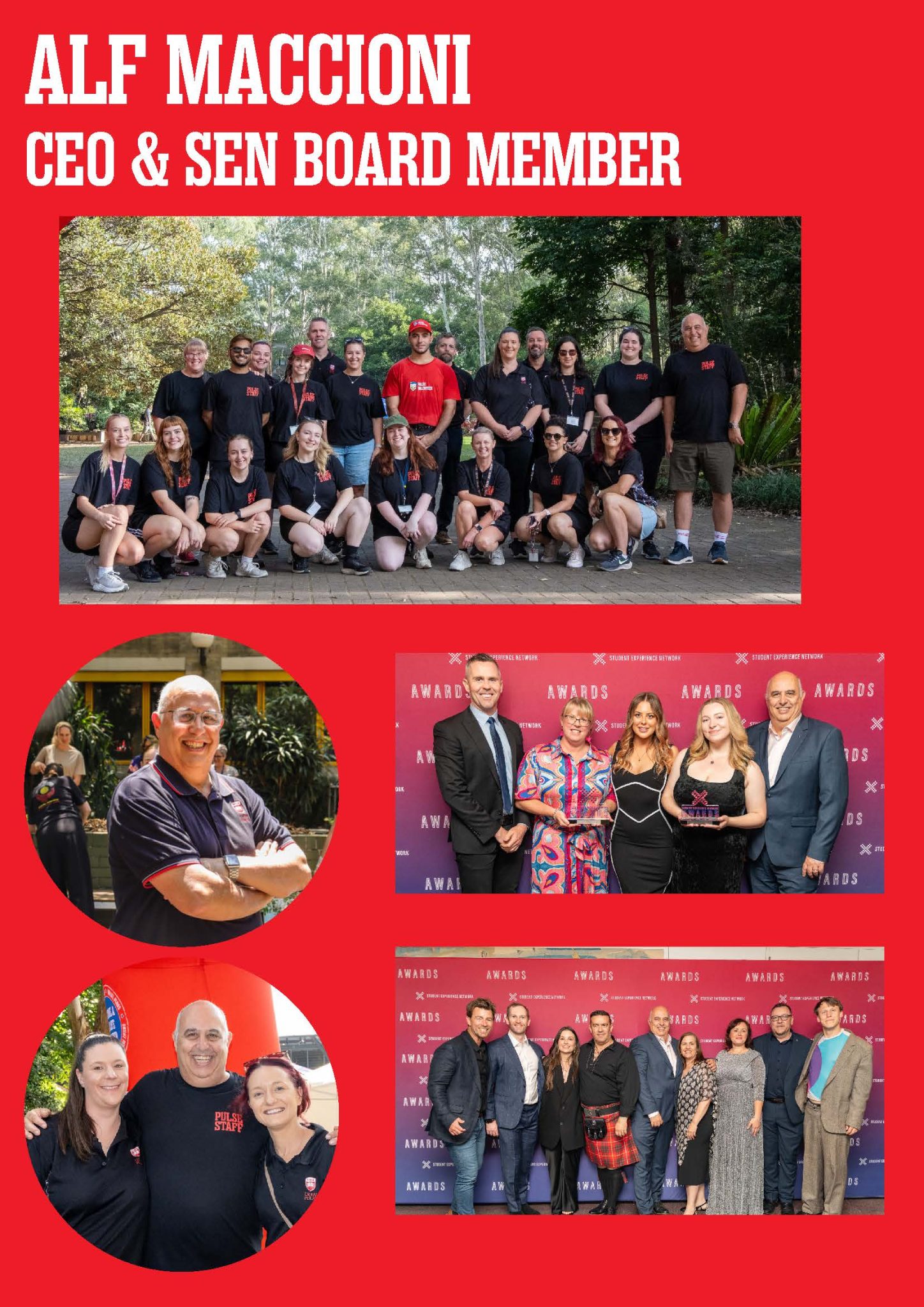 Tom O'Sullivan Memorial Award - 2025 - Student Experience Network